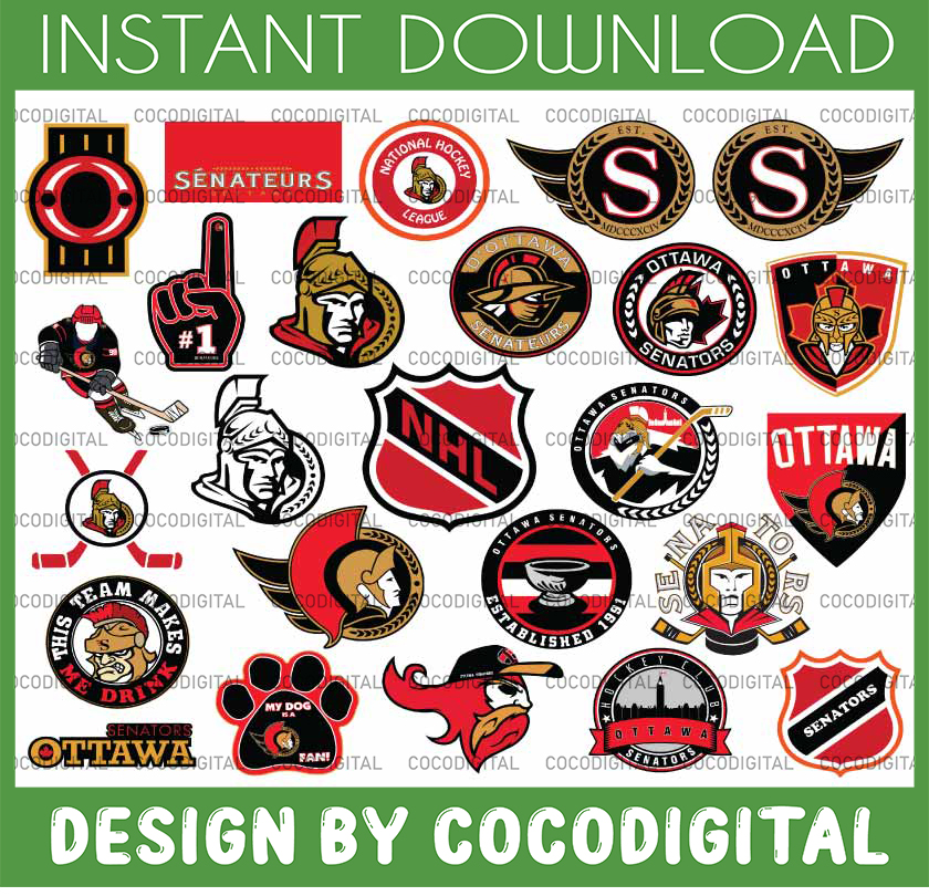 25 Files Ottawa Senators Bundle svg, Ottawa svg, Senators Sv | Inspire ...