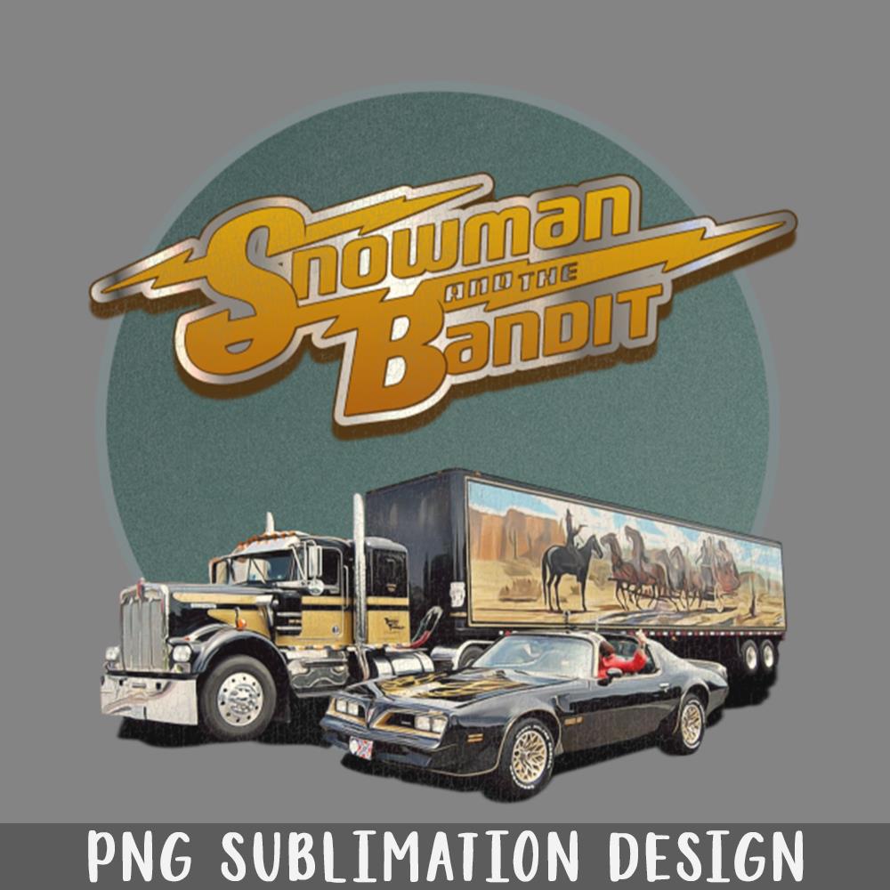 Snowman and the Bandit PNG Download | Inspire Uplift