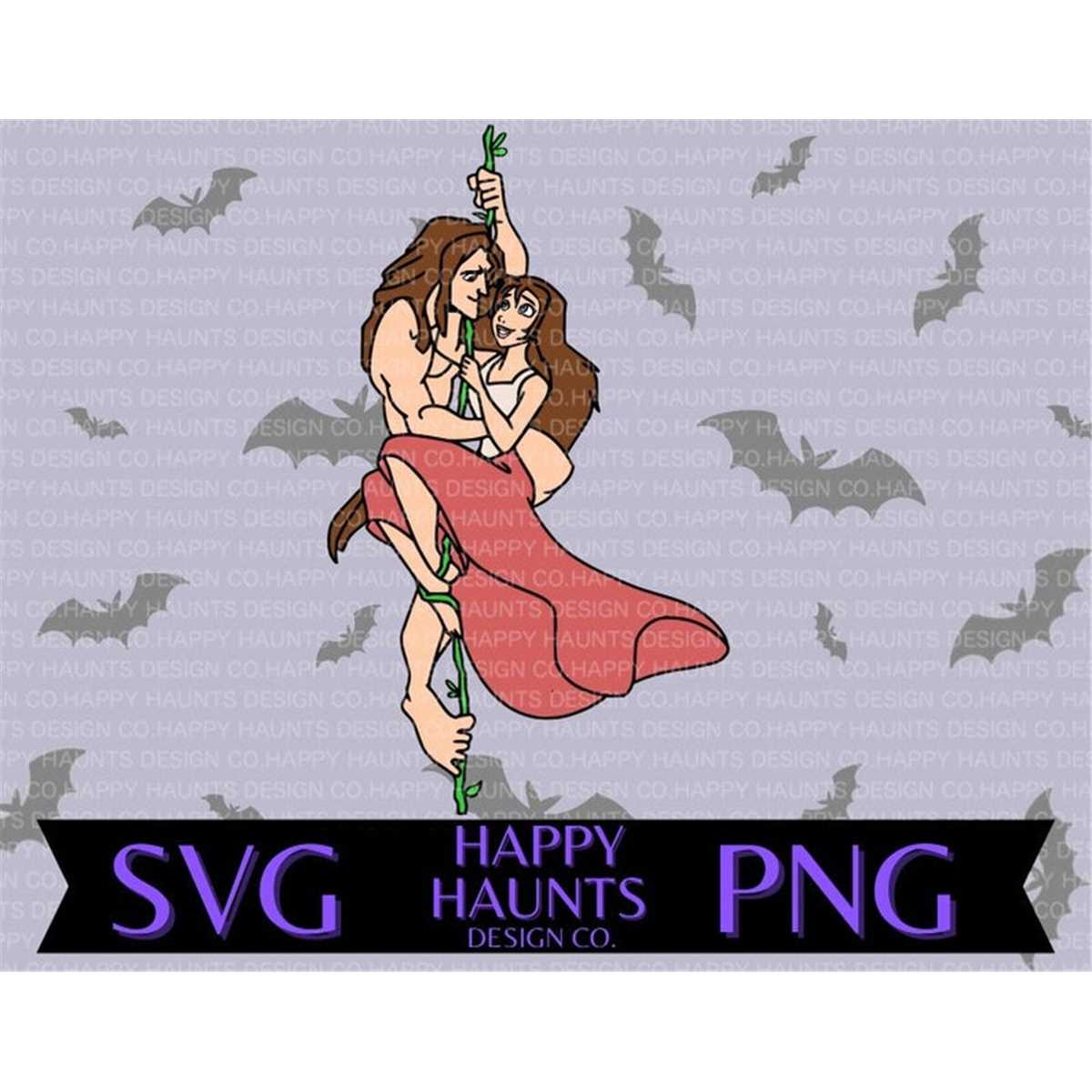 Tarzan and Jane SVG, easy cut file for Cricut, Layered by co | Inspire ...