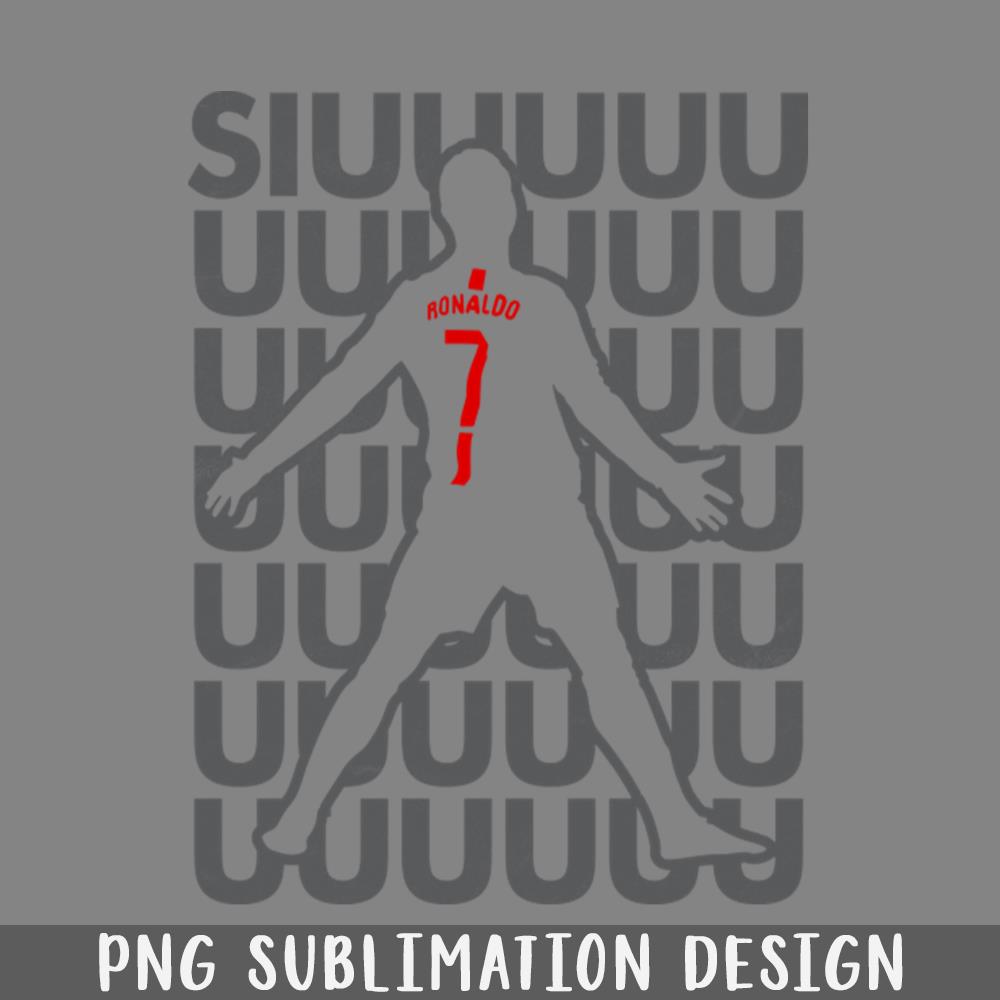 Siuuuuuu Cristiano Ronaldo PNG Download | Inspire Uplift