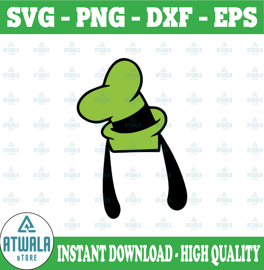 Goofy head svg, dxf, png, Disney svg, dxf, png, cricut, imag - Inspire ...