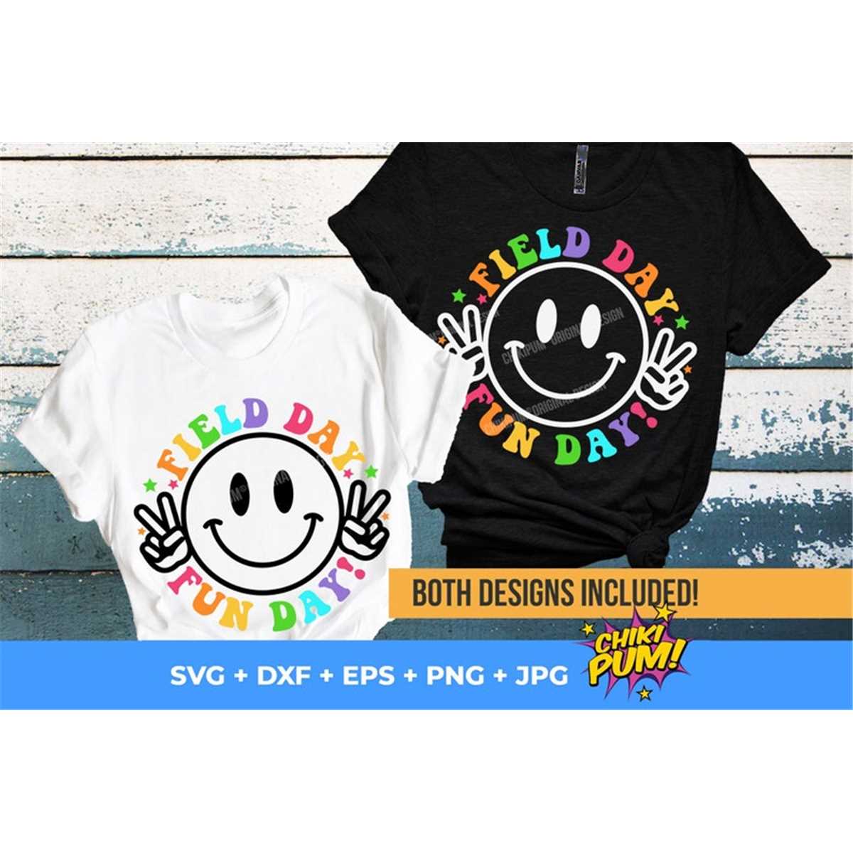 Field Day Fun Day SVG, Field Day Svg, Retro School Game Day, | Inspire ...