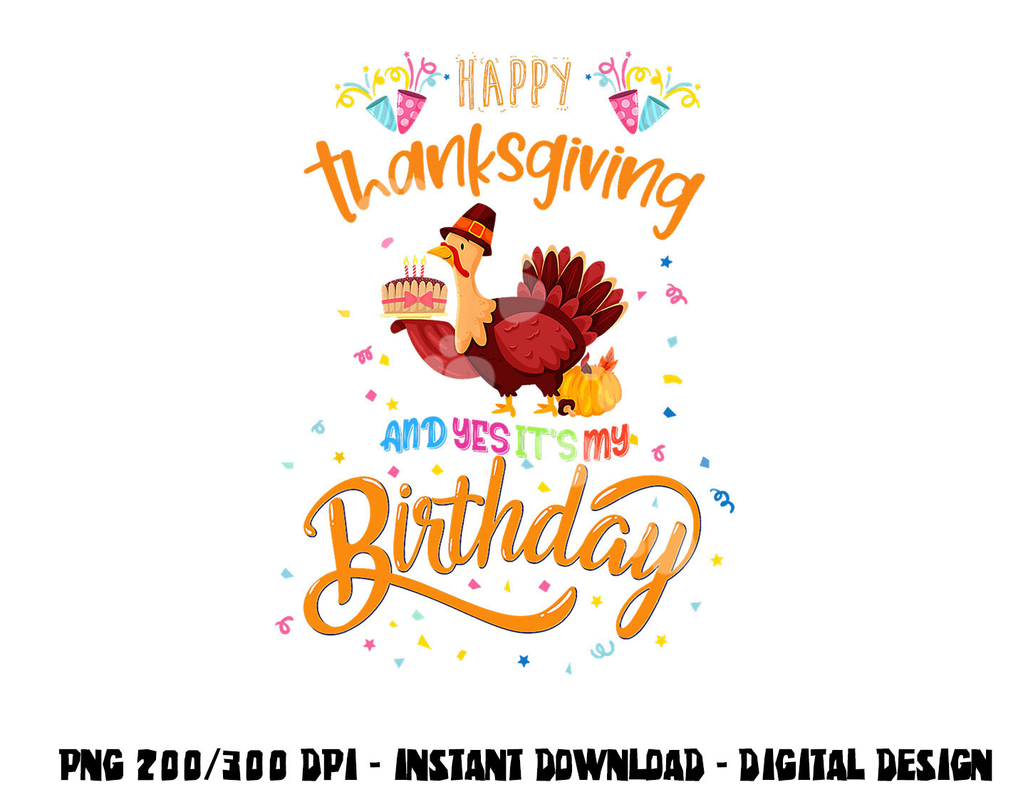 Turkey Birthday Clipart