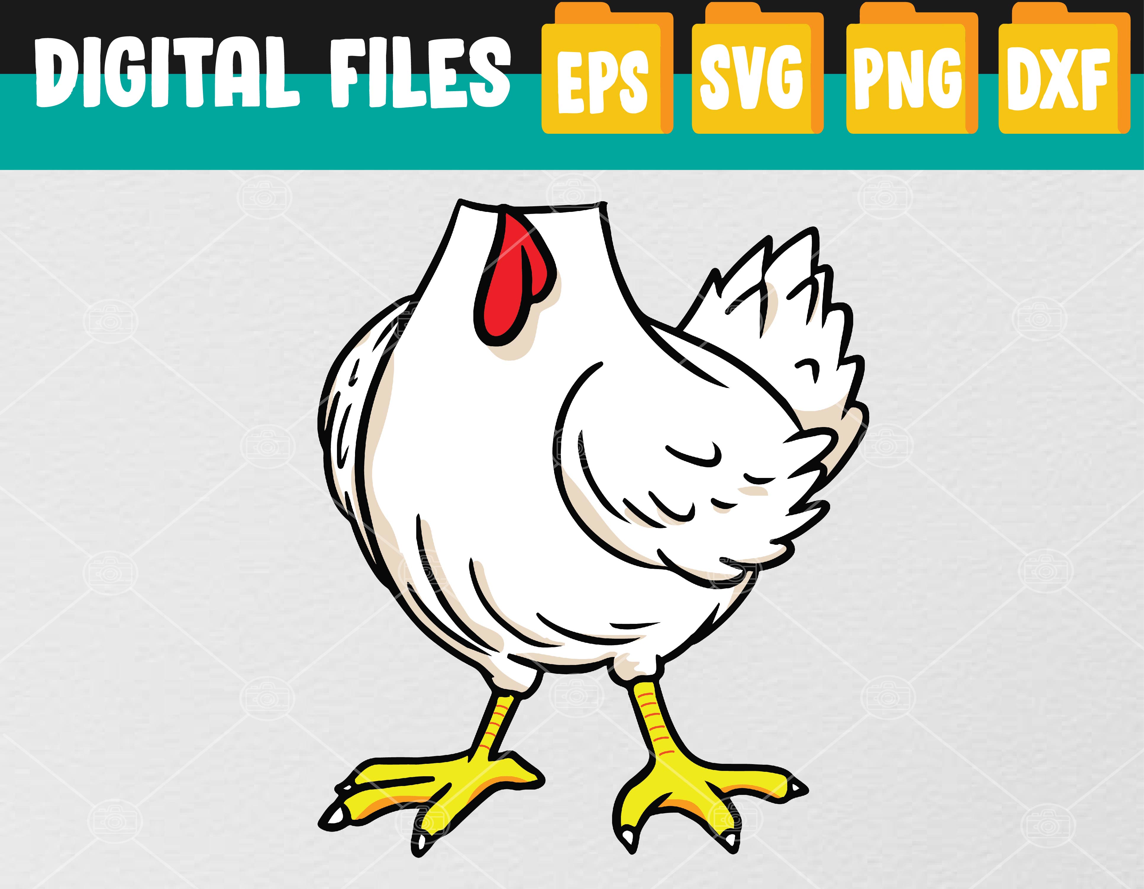 Chicken Body Costume Animal Halloween Svg, Eps, Png, Dxf, Di | Inspire ...