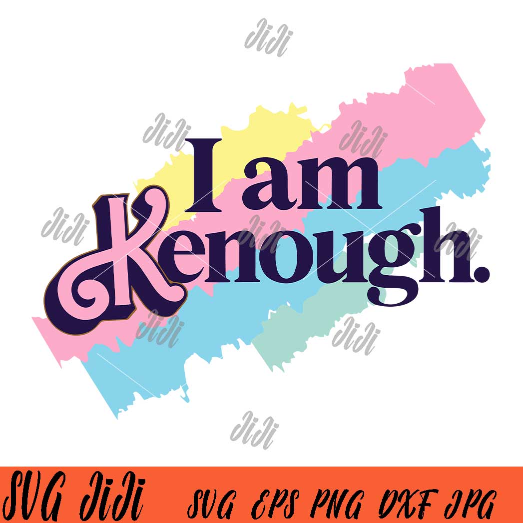 Ken Barbie Movie SVG, Ken Doll SVG, Ken I Am Kenough SVG, | Inspire Uplift
