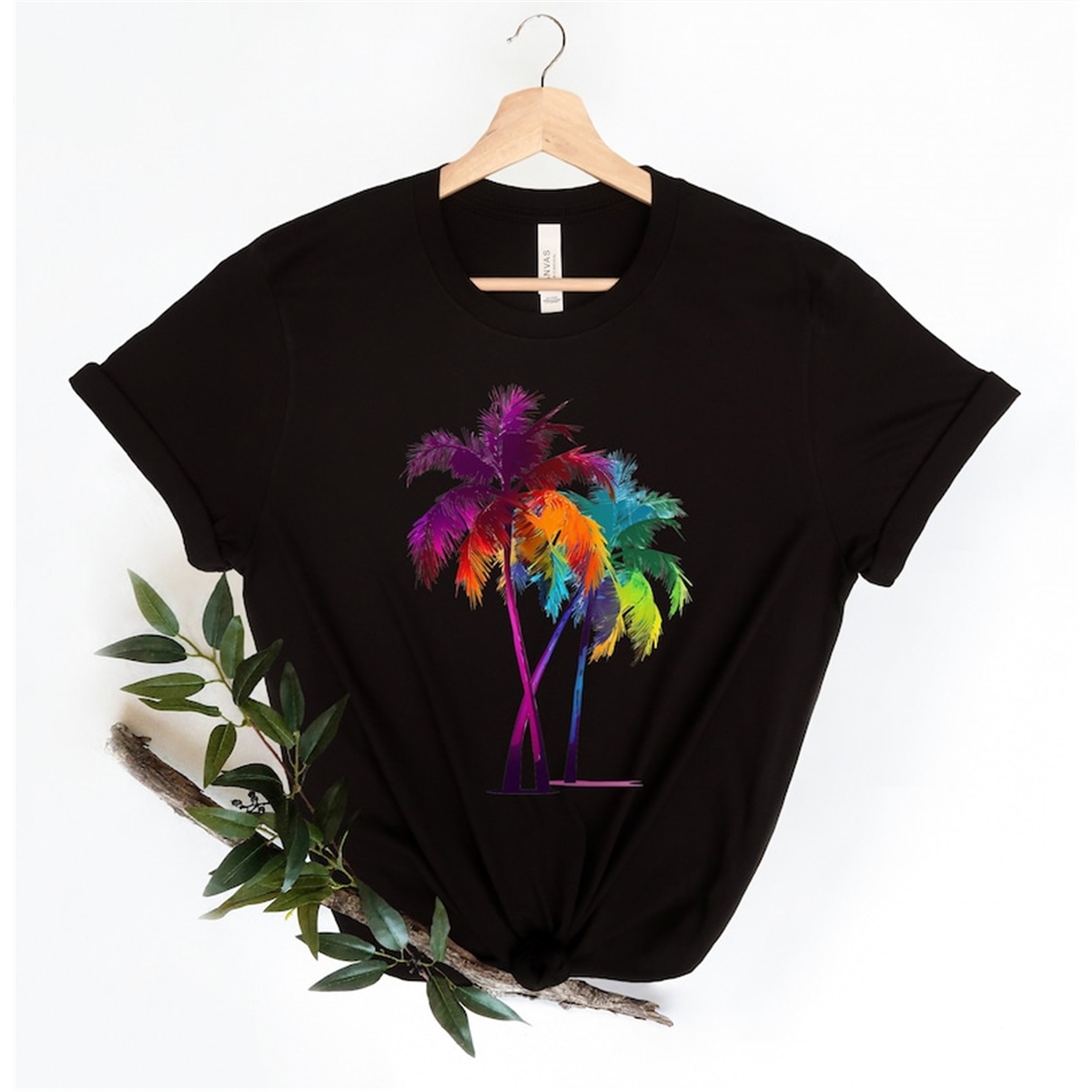 Palm Tree Shirt, Tropical Island, Summer Holiday Shirt, Summ | Inspire ...