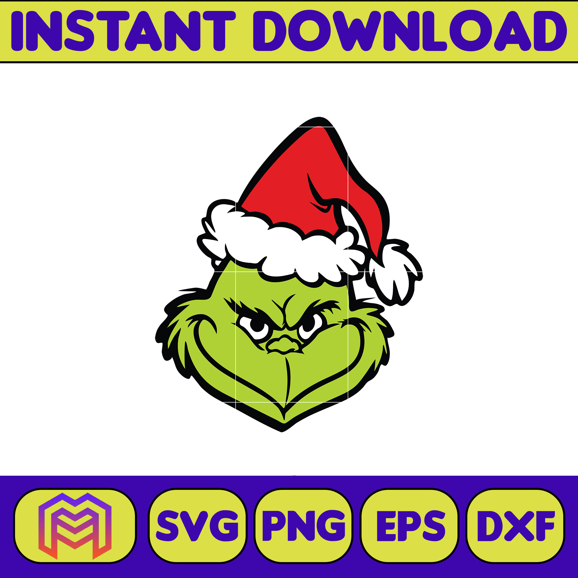 Grinch SVG, Grinch Christmas Svg, Grinch Face Svg, Grinch Ha | Inspire ...