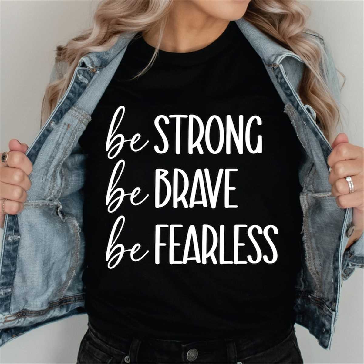 Be Brave Be Strong Be Fearless SVG, Inspirational Quote SVG, | Inspire ...