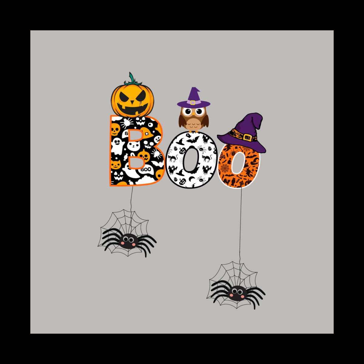 Boo Pumpkin Halloween Svg Halloween Boo Vector Svg, Hallowee | Inspire ...