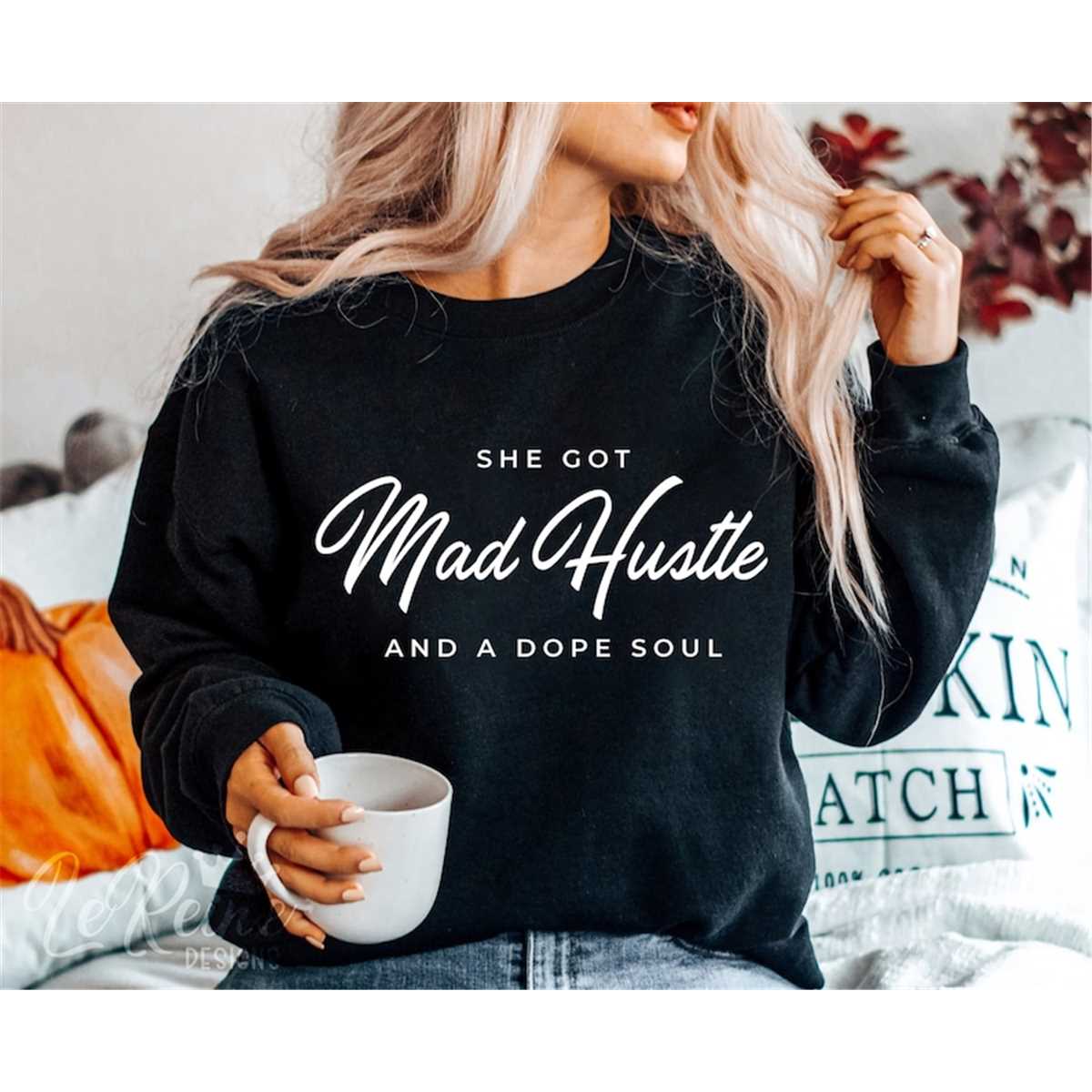 She Got Mad Hustle And A Dope Soul SVG, Girl Boss Svg, Empow | Inspire ...