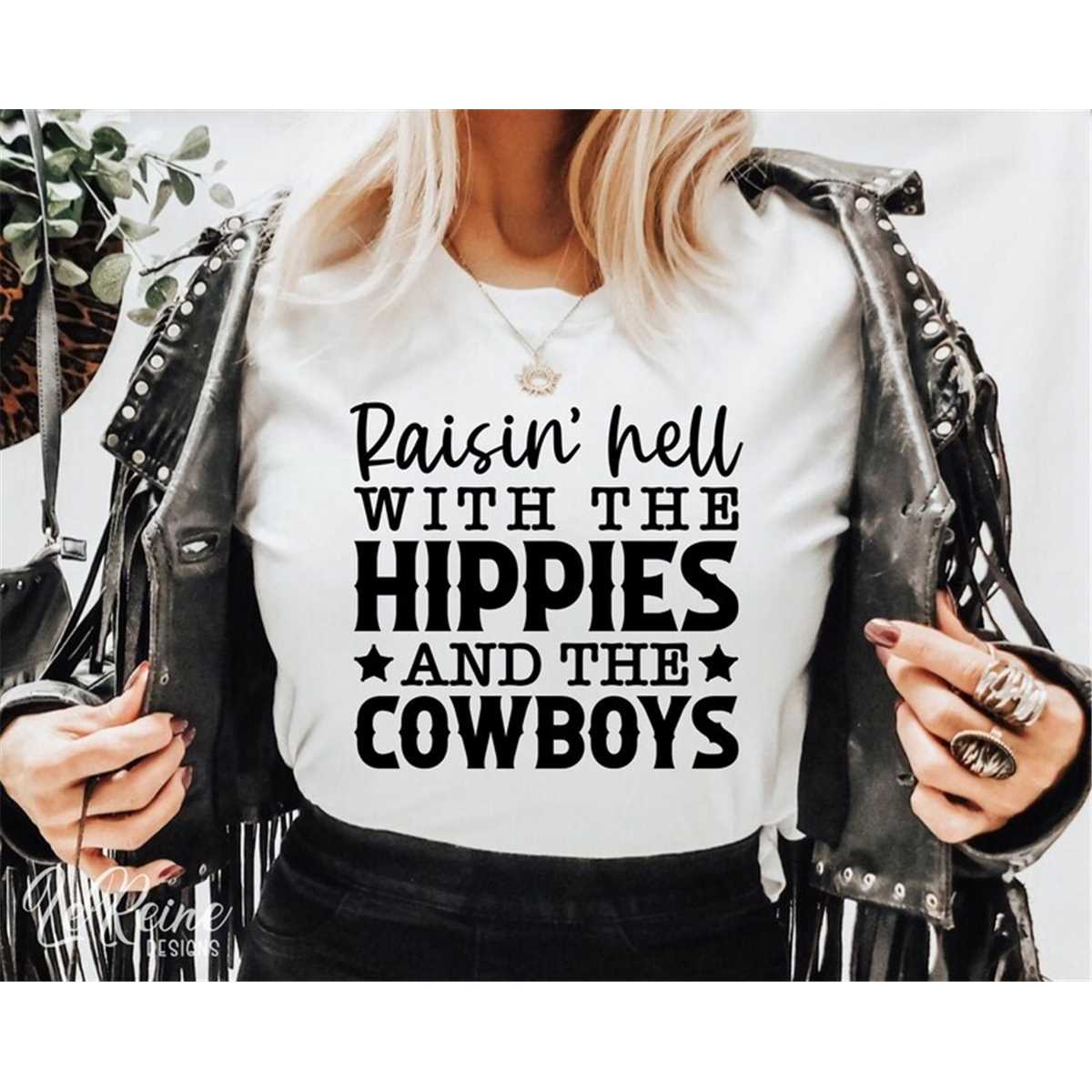 Raisin Hell With The Hippies & Cowboys Svg, Western PNG SVG, | Inspire ...