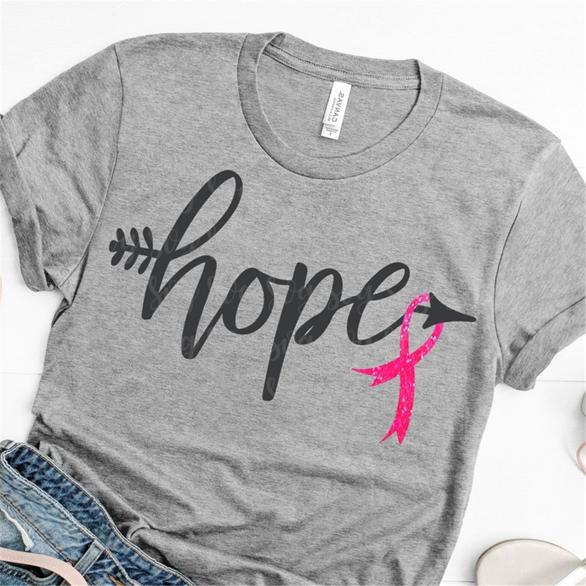 Breast Cancer svg, arrow hope cancer ribbon svg,awareness sv - Inspire ...
