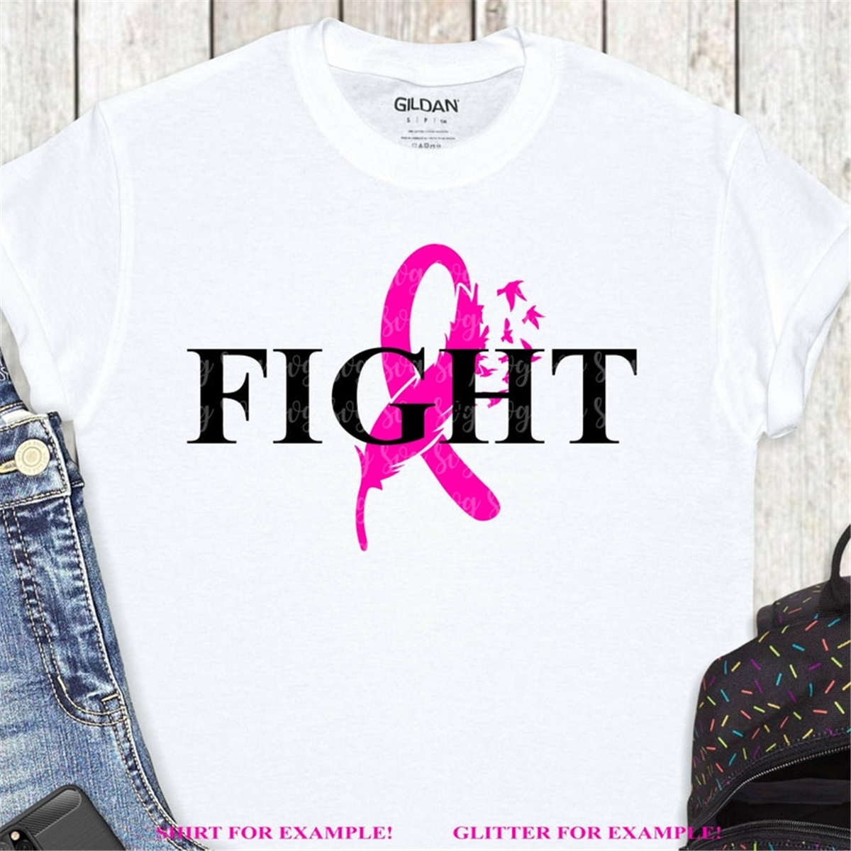 Breast Cancer svg, fight ribbon svg, cancer svg, faith svg, - Inspire ...