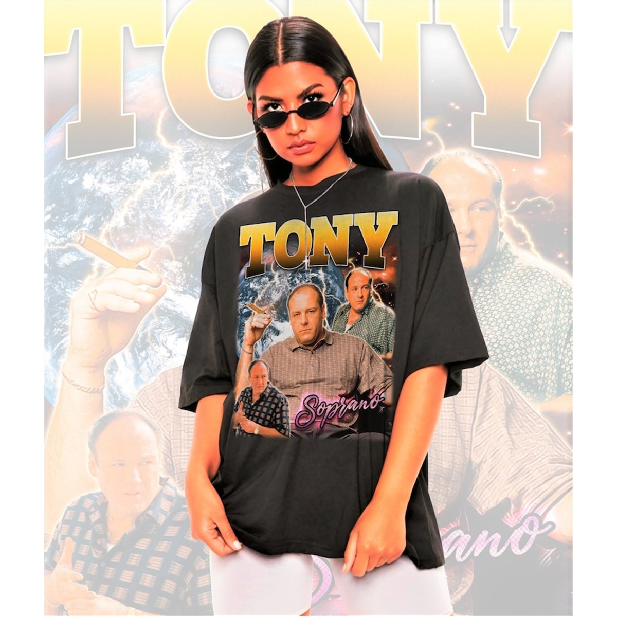 Retro Tony Soprano Shirt-Tony Soprano Tshirt,Tony Soprano Te | Inspire ...