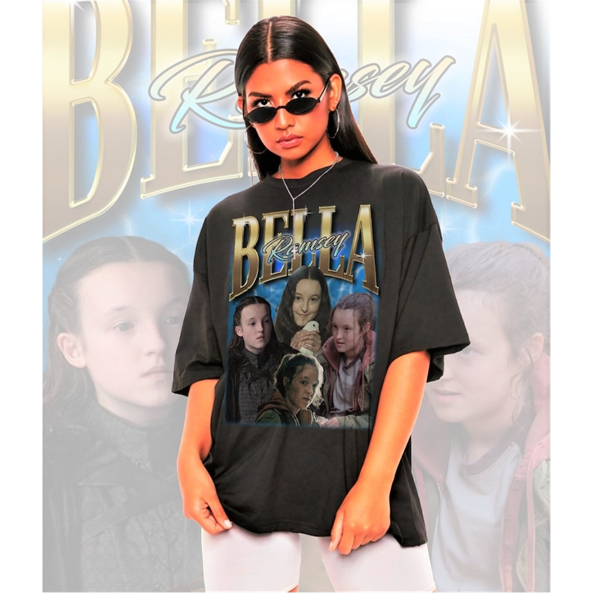 Retro Bella Ramsey Shirt -Bella Ramsey Hoodie,Ellie Williams - Inspire Uplift