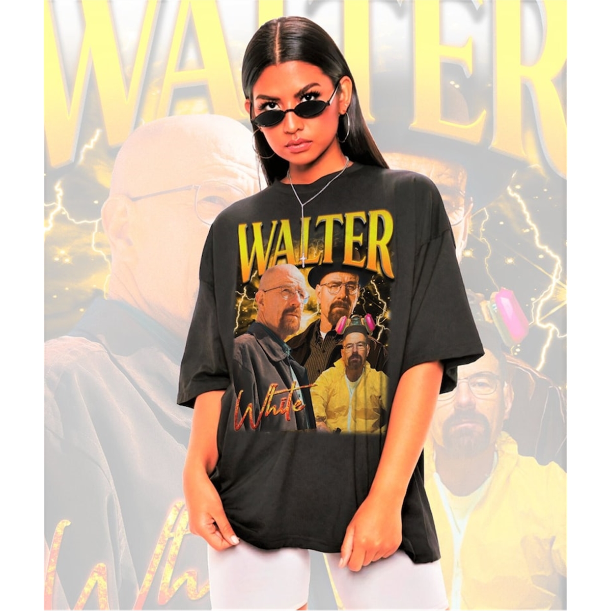 Retro Walter White Shirt-Heisenberg Shirt,Walter White T-shi - Inspire ...