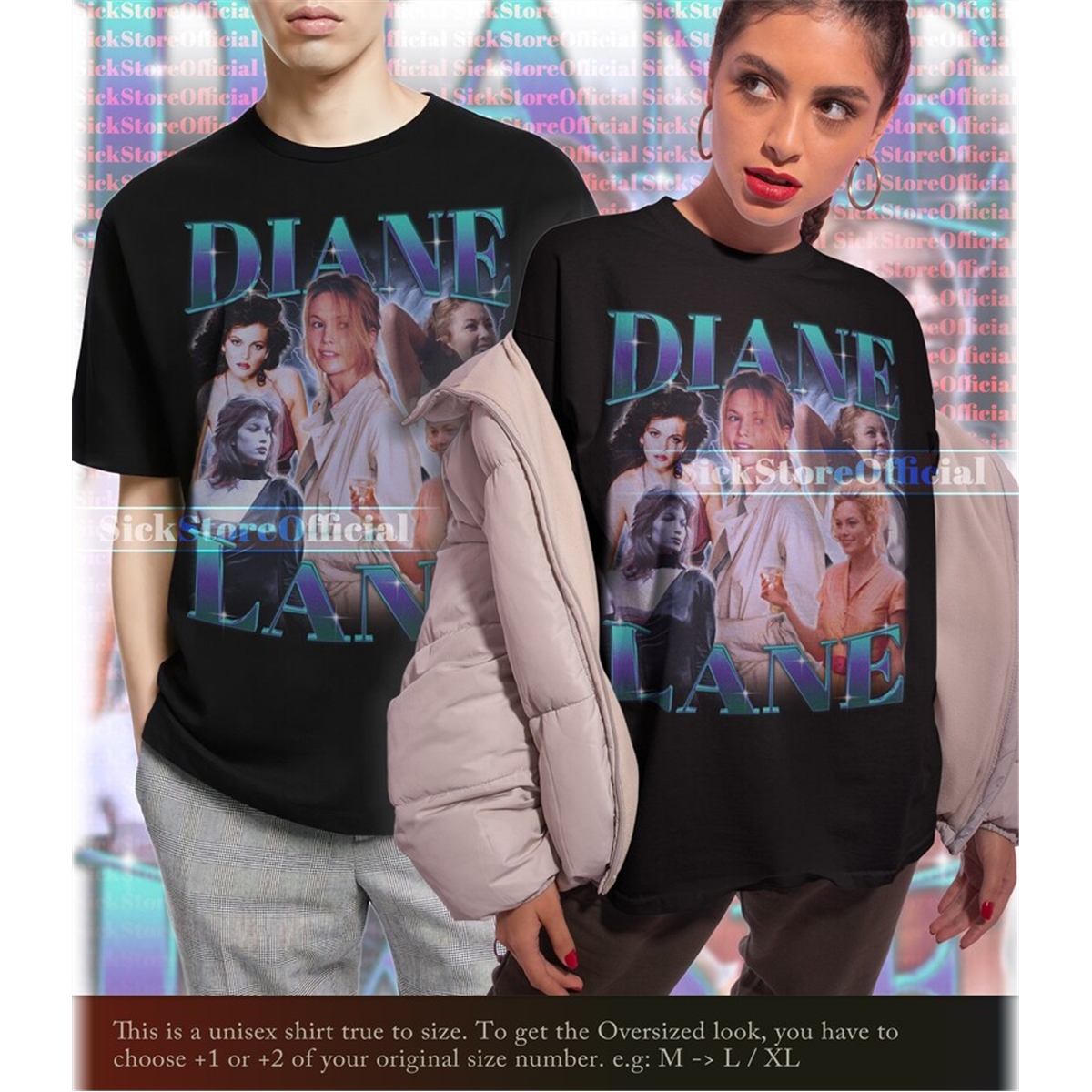 DIANE LANE Vintage Shirt, Diane Lane Homage Tshirt, Diane La | Inspire ...