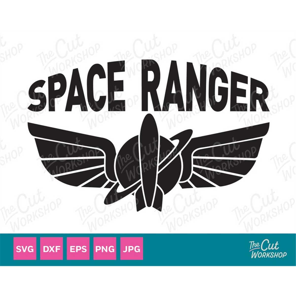 Space Ranger Symbol Logo Buzz Lightyear Clipart Instant Digi - Inspire ...