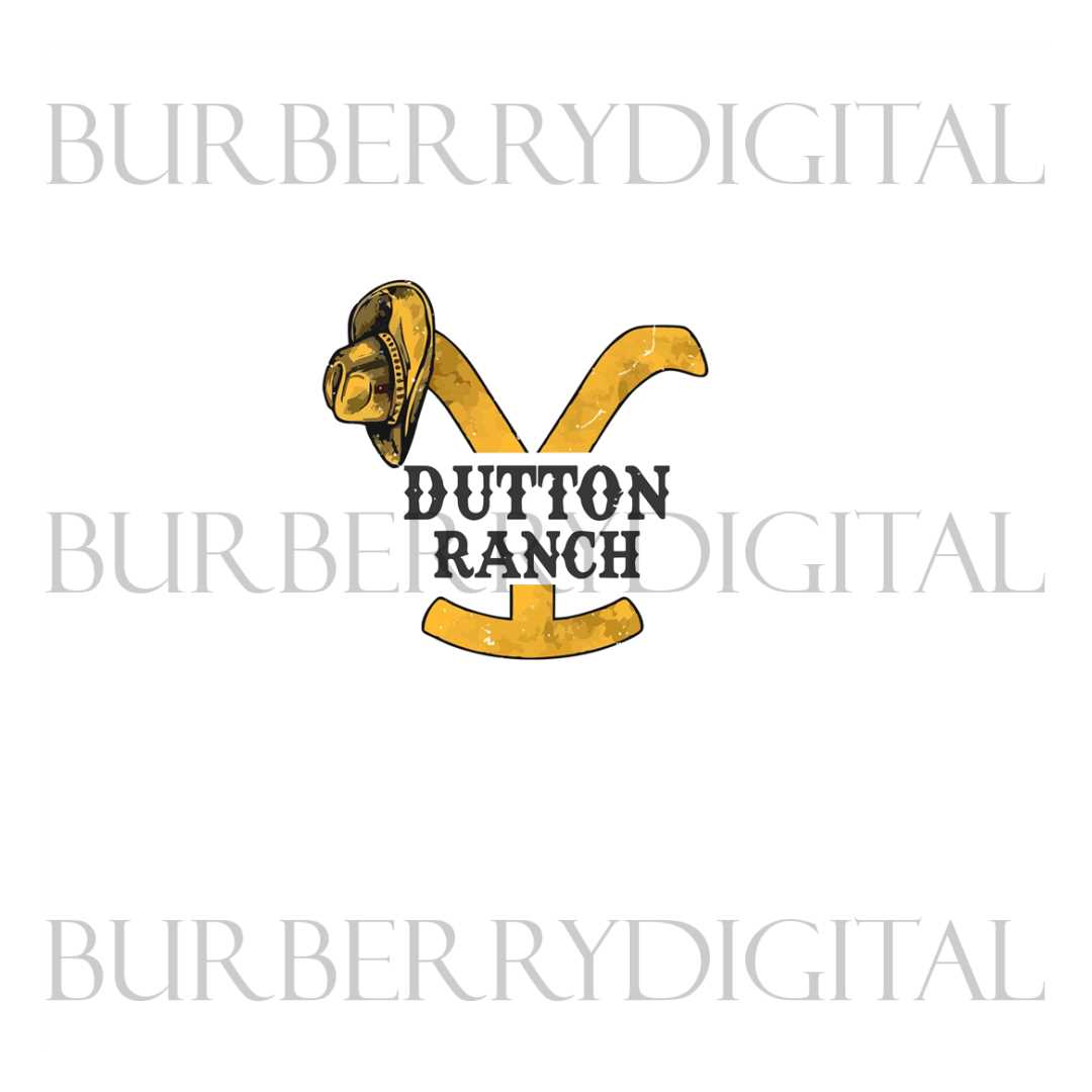 Yellowstone Dutton Ranch, PNG Instant Digital Download Desig | Inspire ...