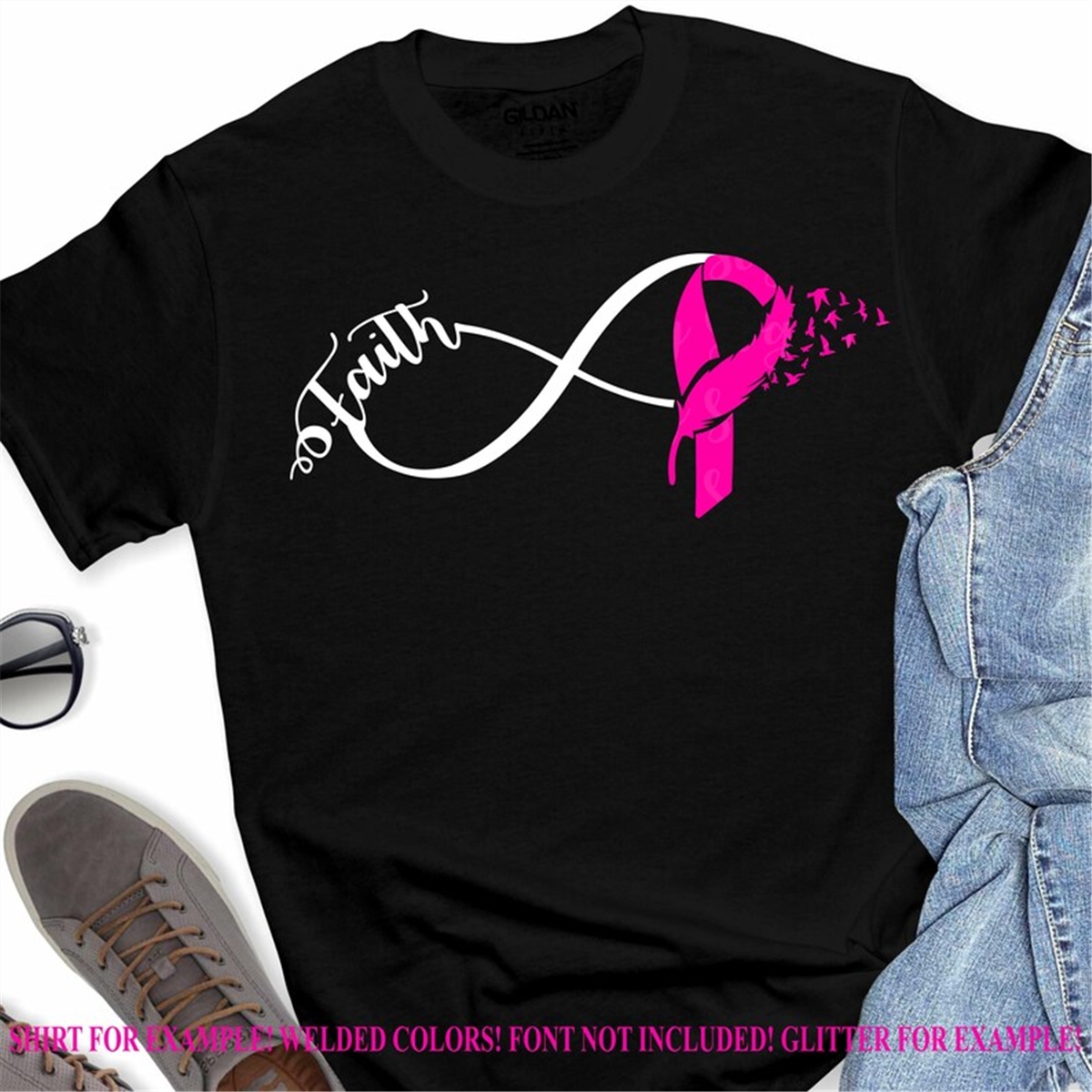 Faith Infinity Ribbon SVG,Breast Cancer svg,Cancer Survivor | Inspire ...