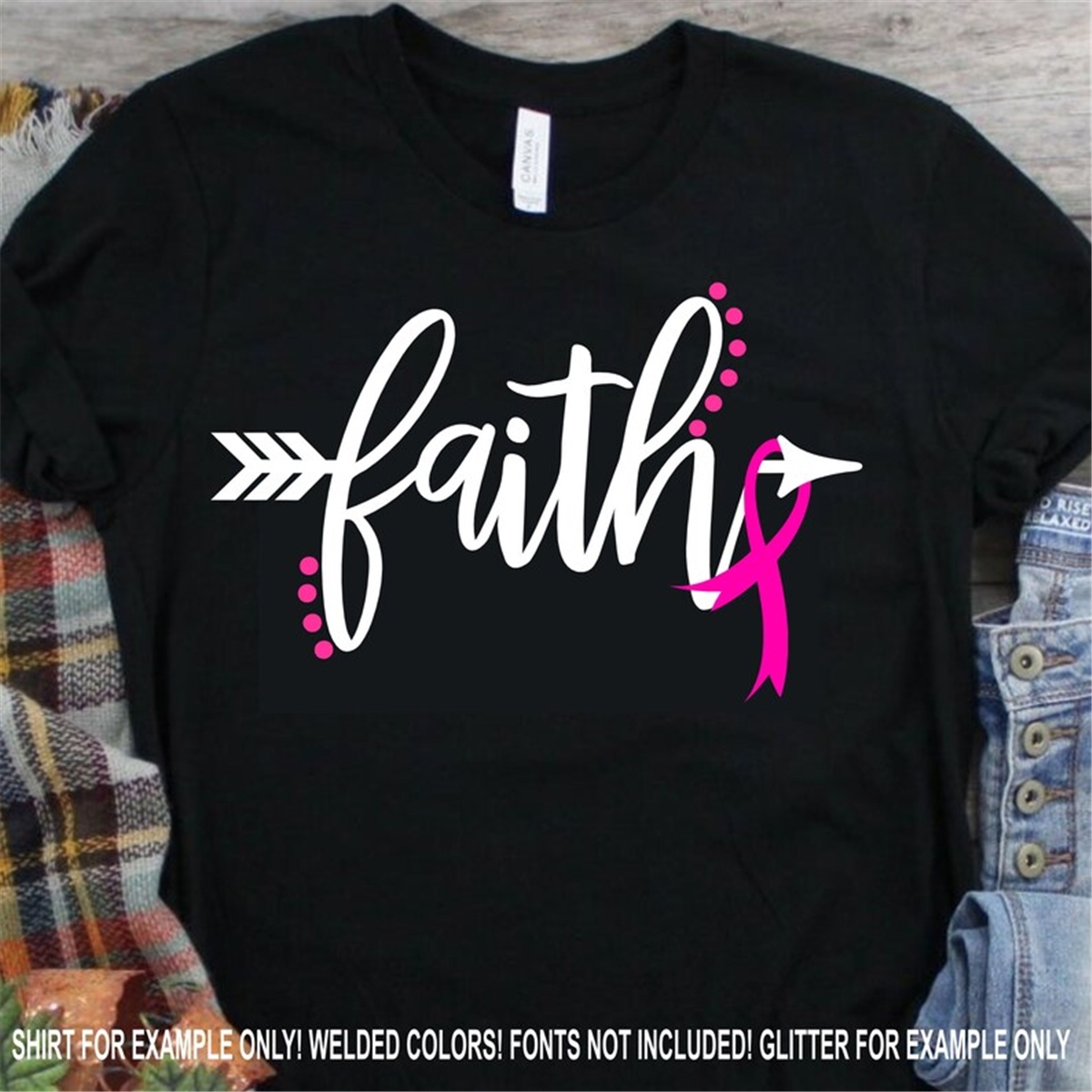 breast cancer svg, faith ribbon arrow svg, faith svg, cancer | Inspire ...