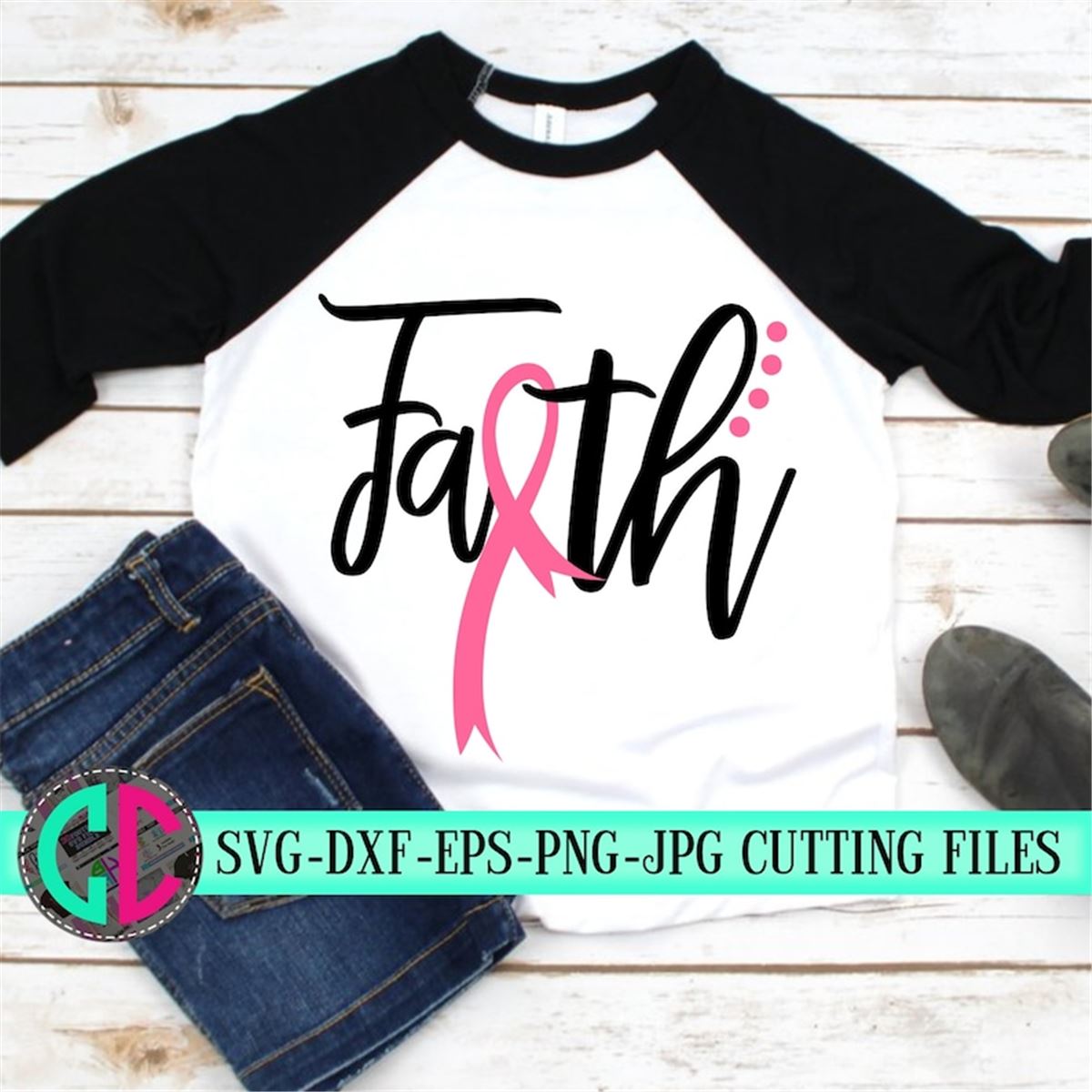Breast Cancer svg, Faith ribbon svg, Cancer Survivor svg, Pi - Inspire ...