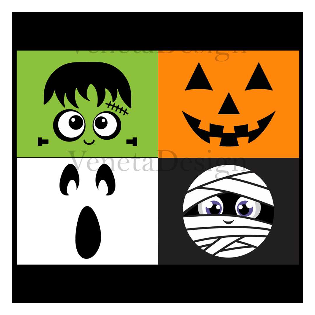 Halloween SVG Bundle, Frankenstein SVG, Mummy SVG, Jack O La | Inspire ...