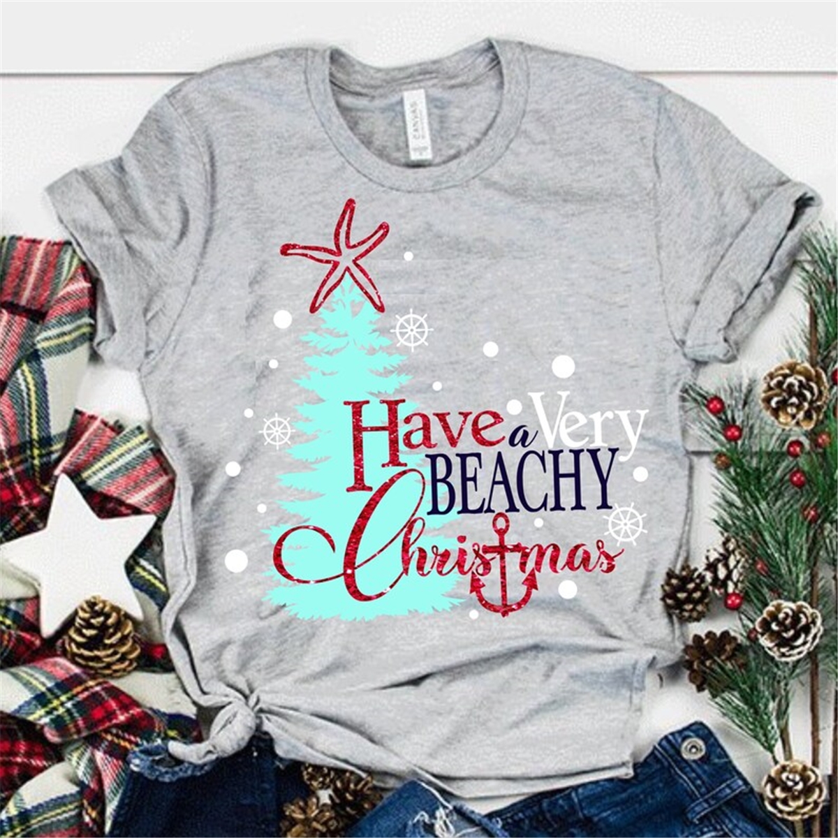 have a very beachy christmas svg,beach svg,beachmas svg,Svg, | Inspire ...