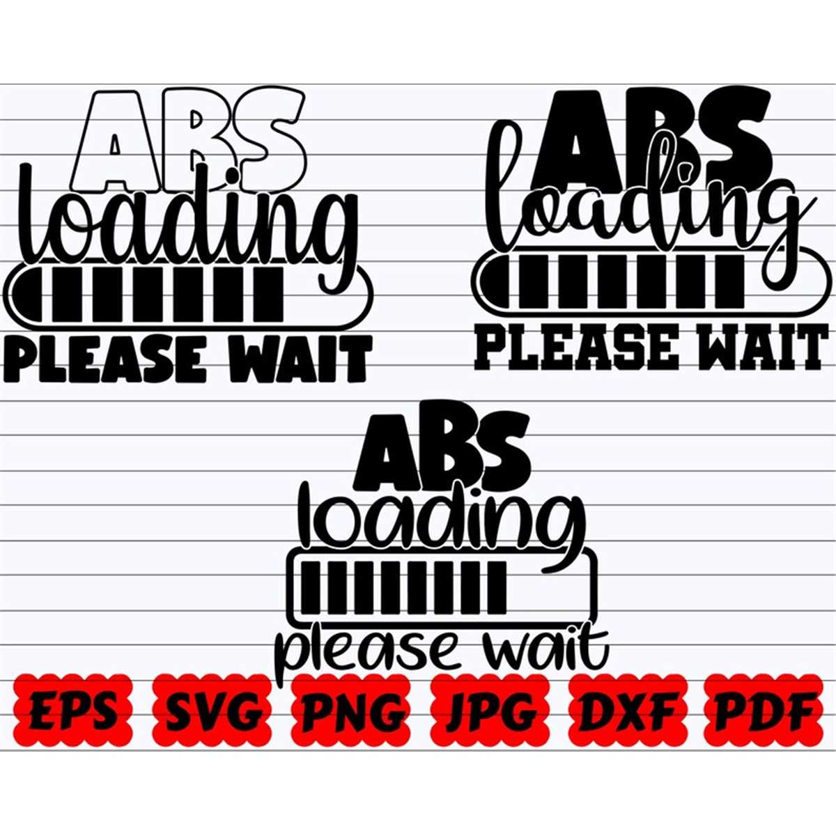 Abs Loading Please Wait SVG | Abs Loading | Please Wait SVG | Inspire ...
