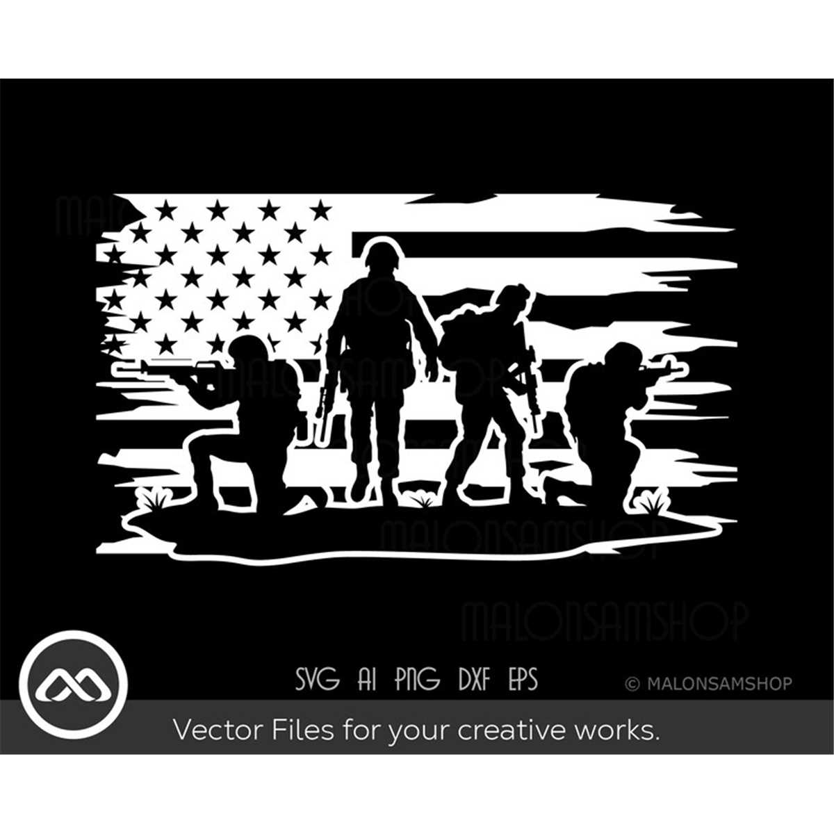 Us military SVG Silhouette 2 - Soldier svg, military png, Mi - Inspire ...