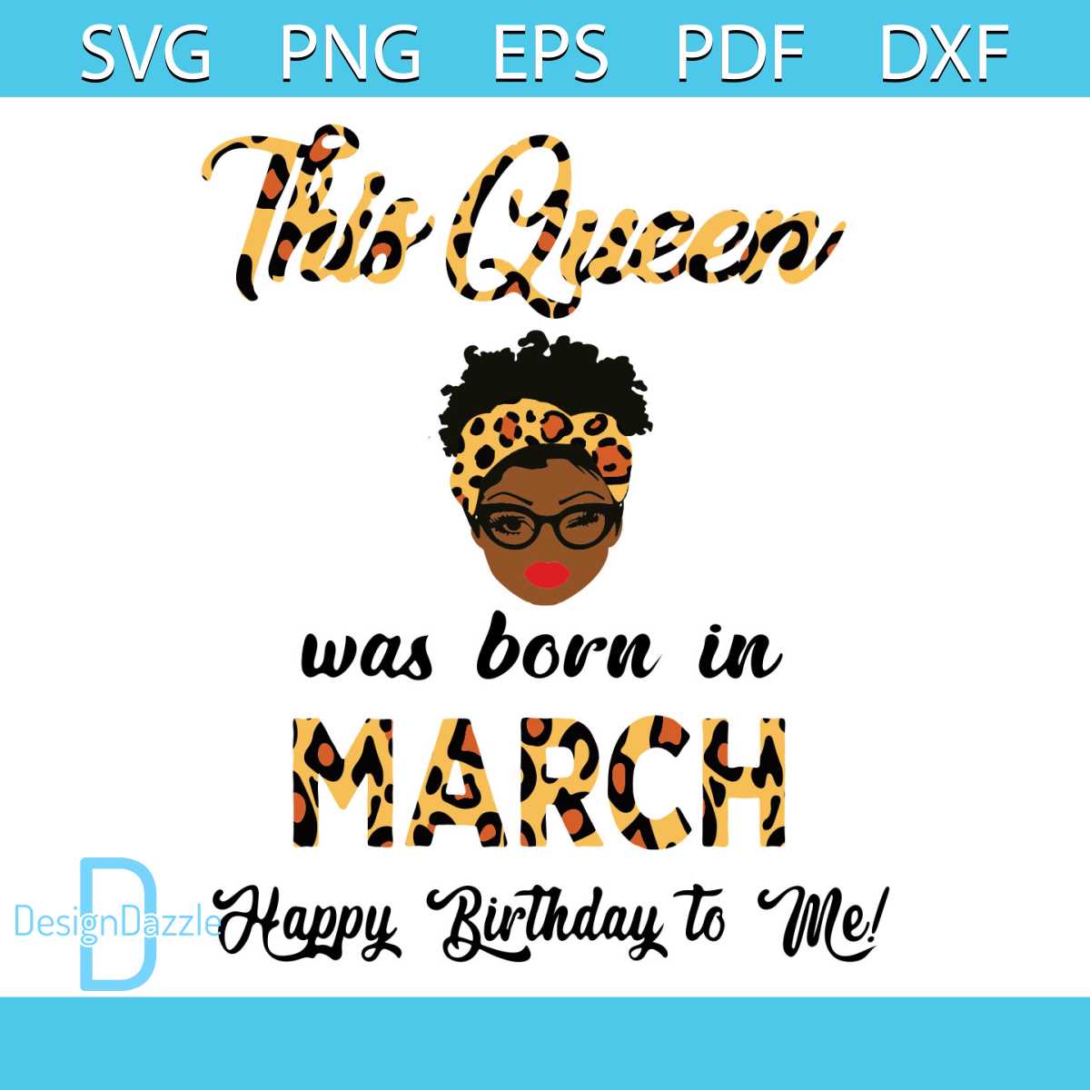 This Queen Was Born In March Svg, Birthday Svg, Happy Birthd | Inspire ...