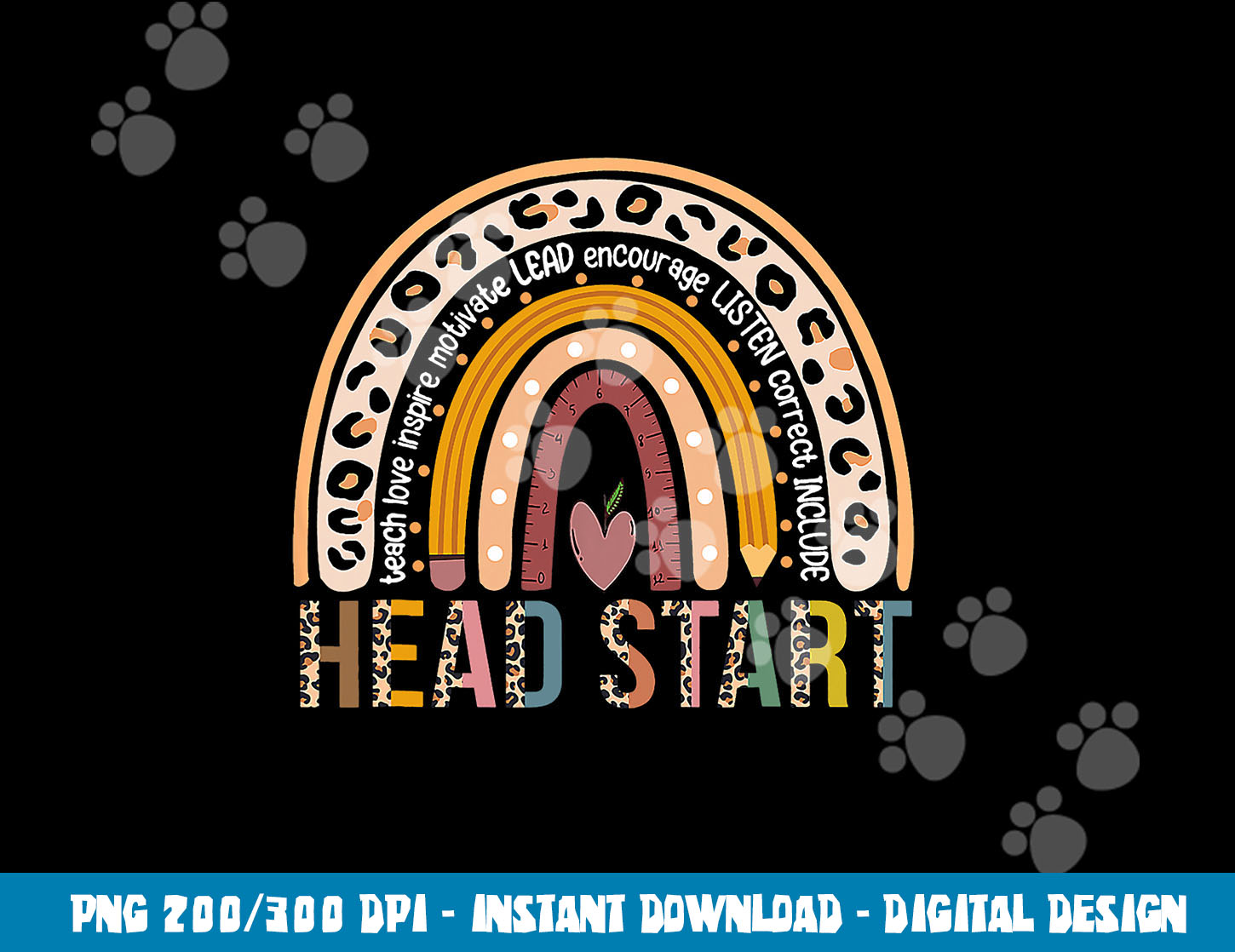 Headstart Teacher Rainbow Early Childhood Last Day Of School | Inspire ...