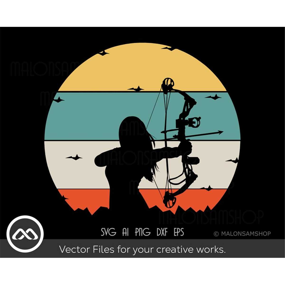 Hunting Bow And Arrow Clip Art