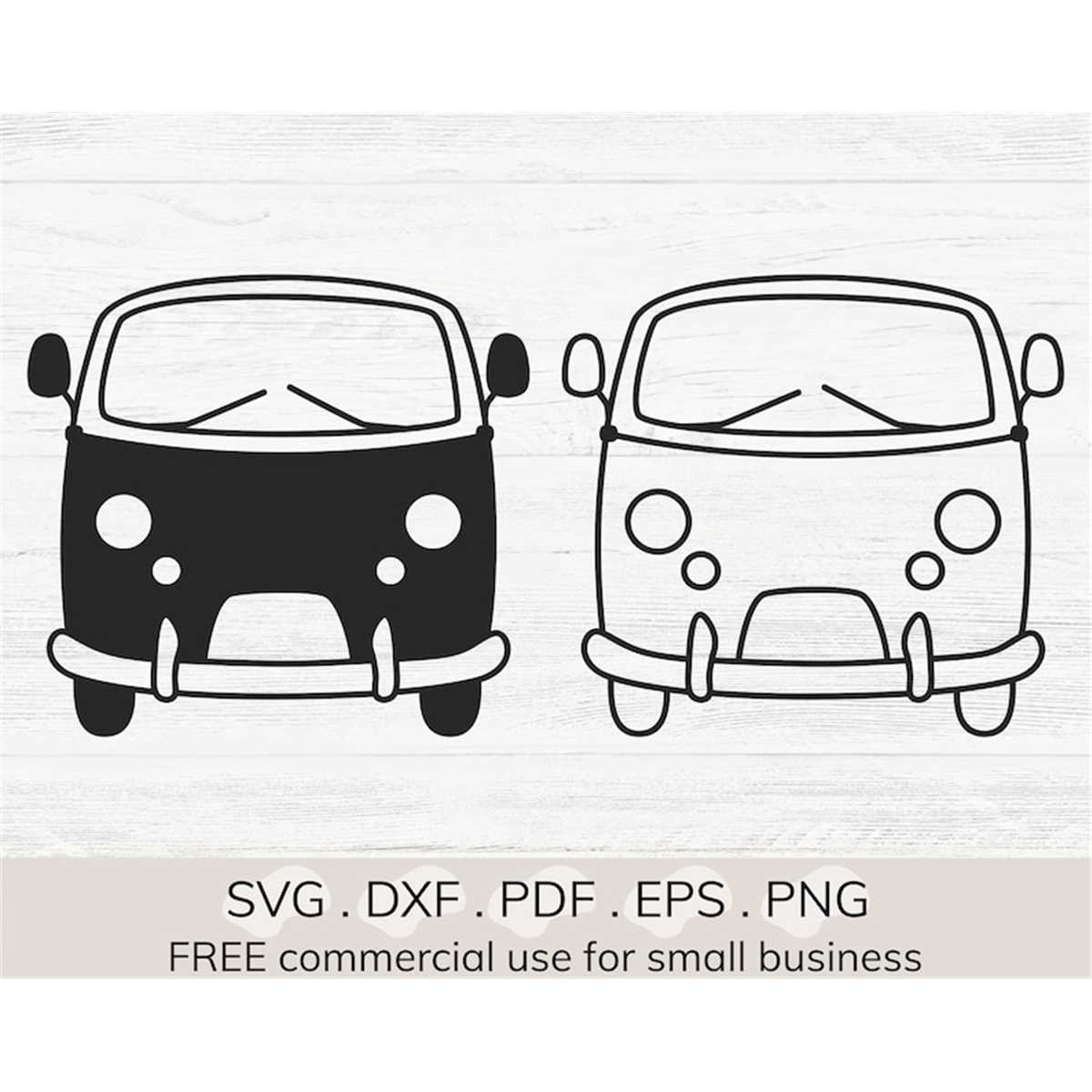 Vintage bus svg, Camping shirt svg, Car clipart svg, Travel | Inspire ...