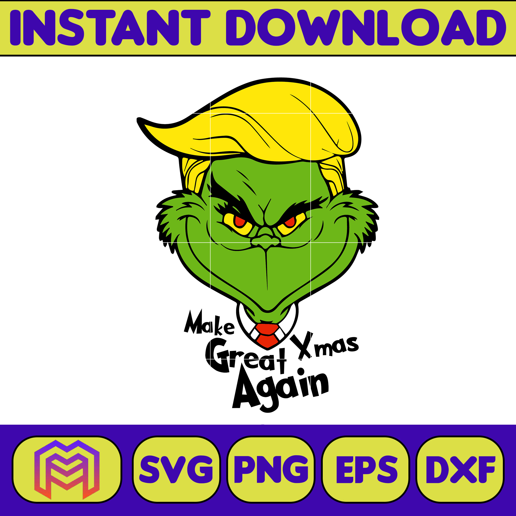 Grinch SVG, Grinch Christmas Svg, Grinch Face Svg, Grinch Ha | Inspire ...