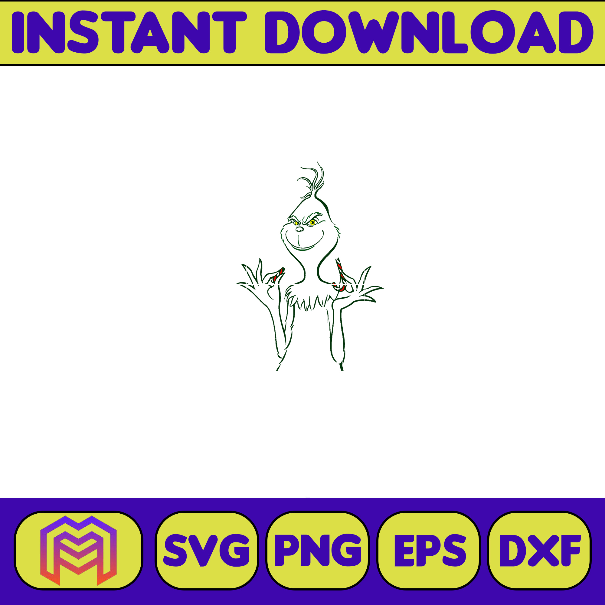 Grinch SVG, Grinch Christmas Svg, Grinch Face Svg, Grinch Ha | Inspire ...