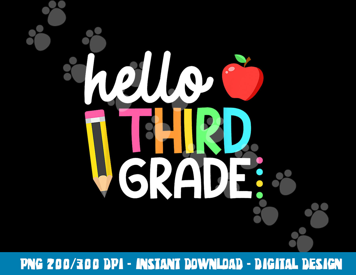 Hello Third Grade Team 3rd Grade Back to School Teacher Kids | Inspire ...