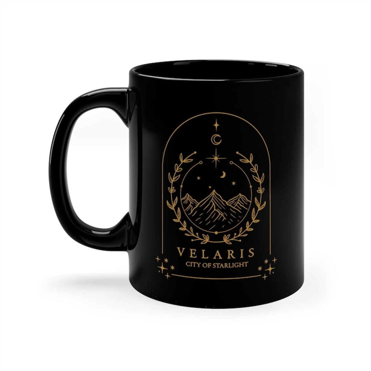 Acotar Black Mug, Spill The Tea Black Mug, Book Club Black M - Inspire ...