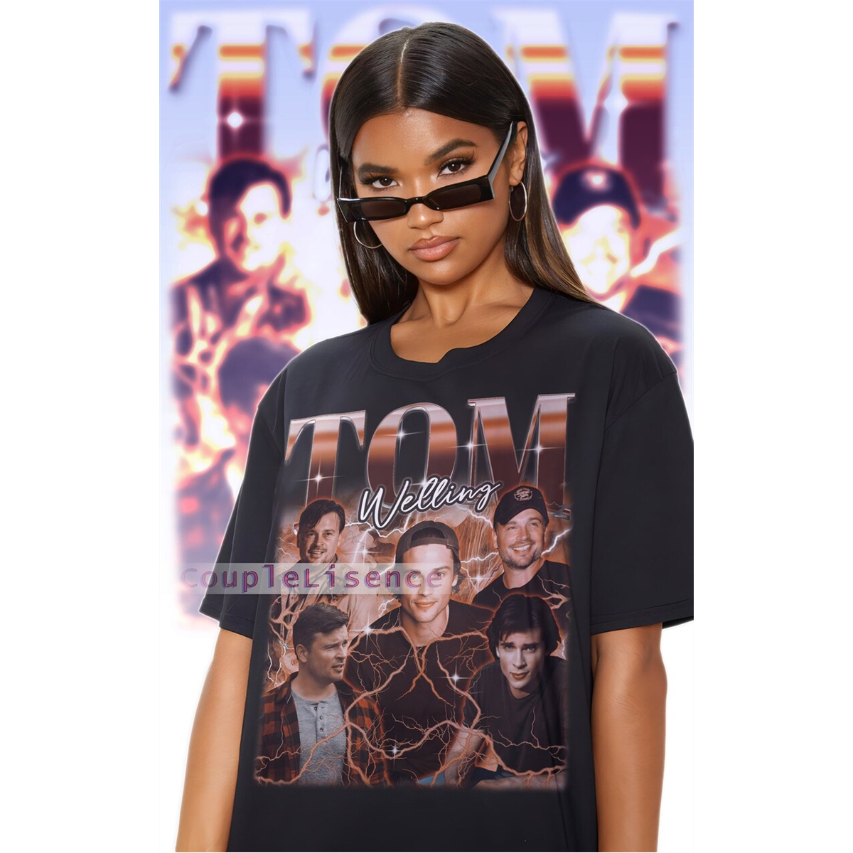 RETRO TOM WELLING Vintage Shirt | Tom Welling Homage Fan Tee | Inspire ...