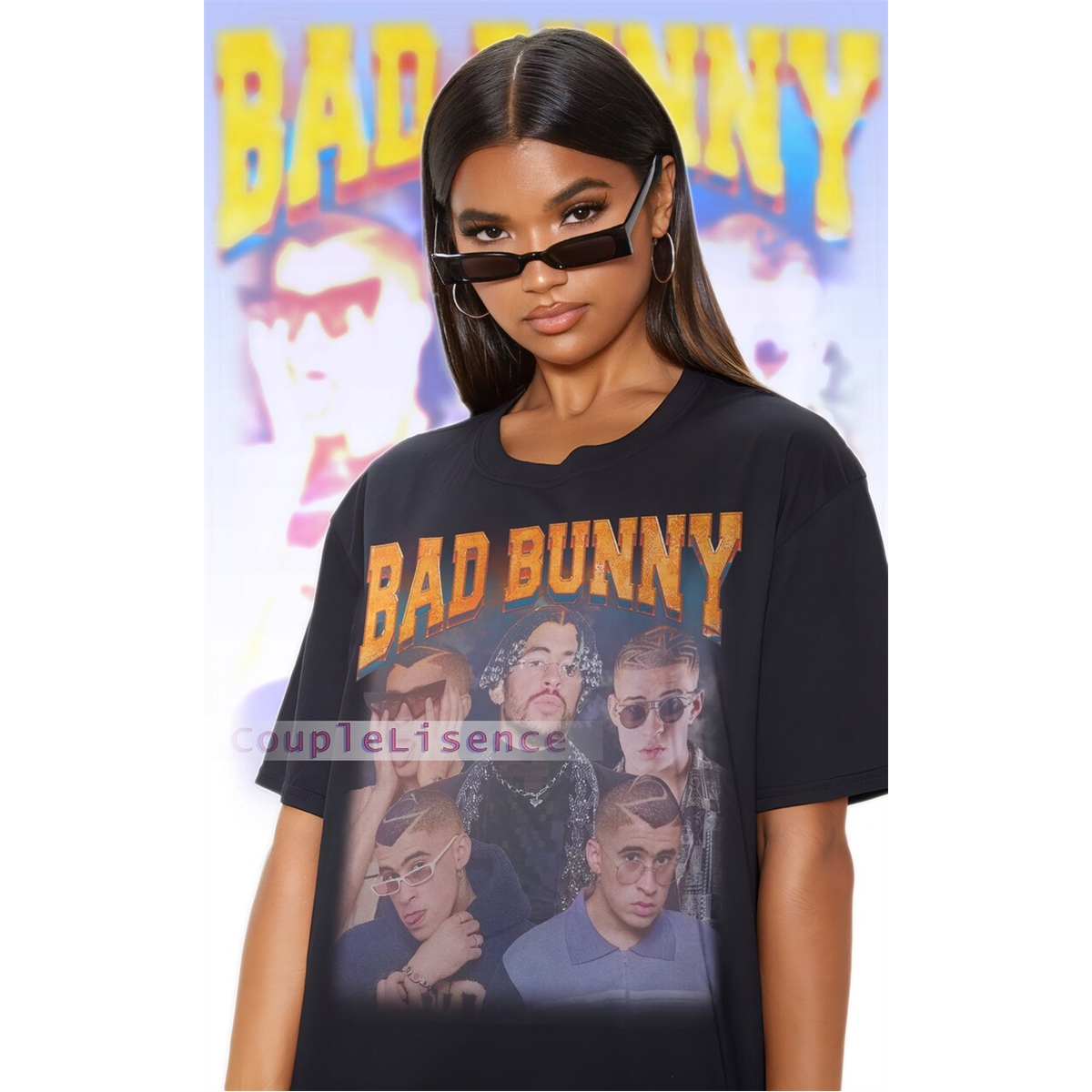 BAD BUNNY Vintage Shirt | Bad Bunny Homage Fan Tees | Bad Bu | Inspire ...