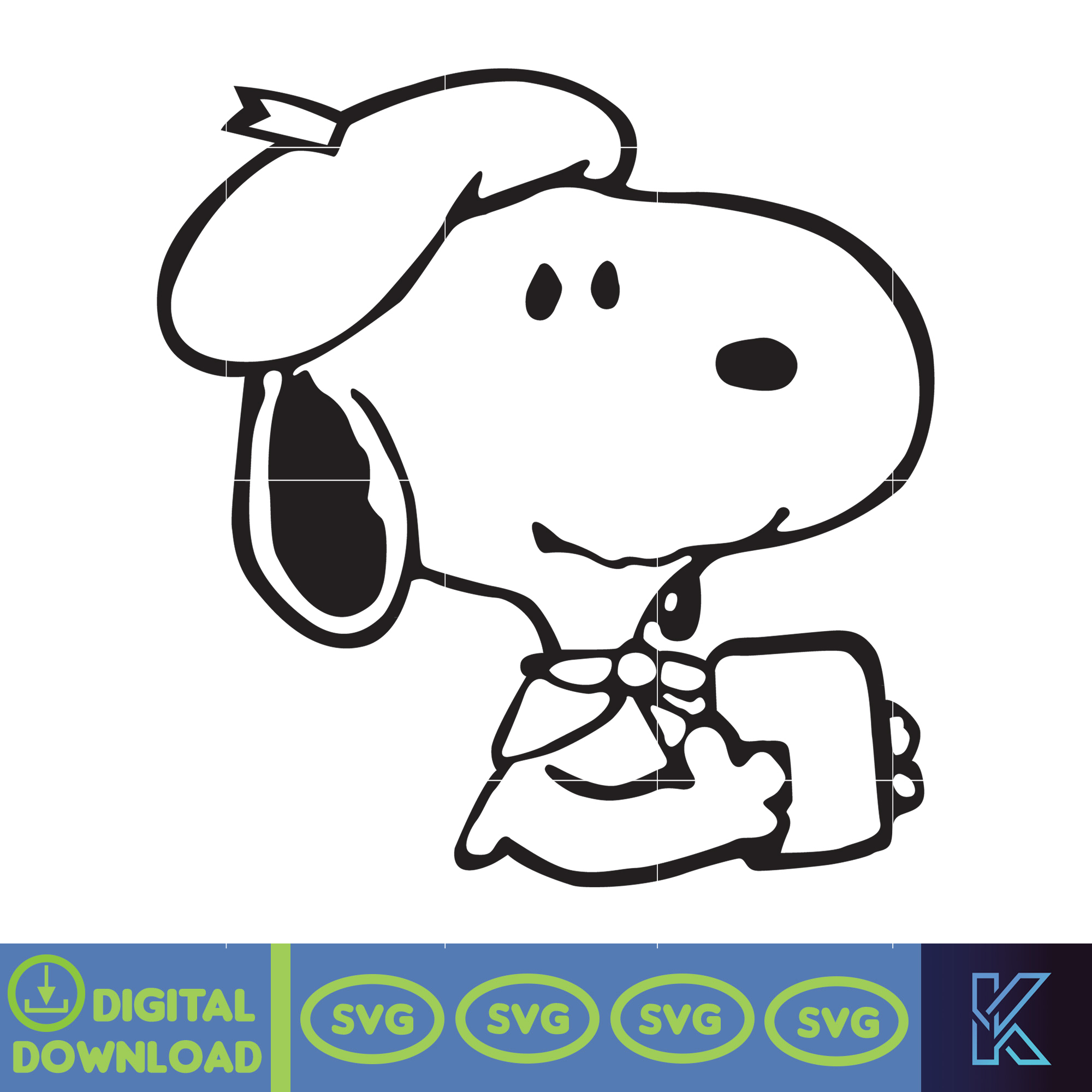 Snoopy Svg, Peanuts SVG, Snoopy clipart, Snoopy Svg, Snoopy | Inspire ...