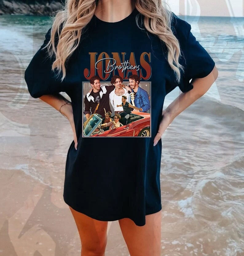 Vintage Jonas Brothers 90s Shirt, Jonas Brother Merch, Retro - Inspire ...
