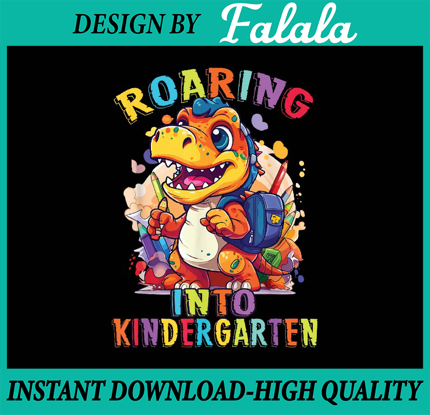 Roaring Into Kindergarten Dinosaur Crush Kindergarten Kids P | Inspire ...
