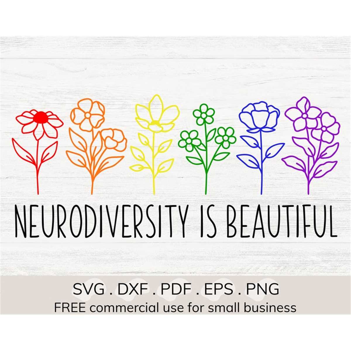 Neurodiversity is beautiful svg, Autism awareness teacher sv - Inspire ...