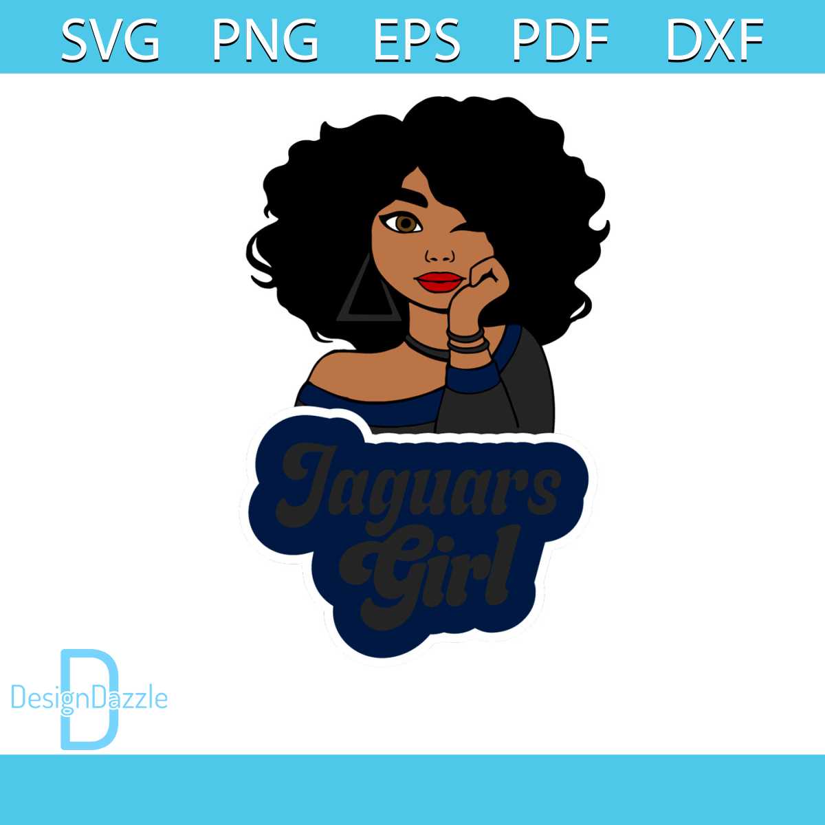 Jacksonville Jaguars Football Team Svg, Jaguars Girl Svg, Sp | Inspire ...