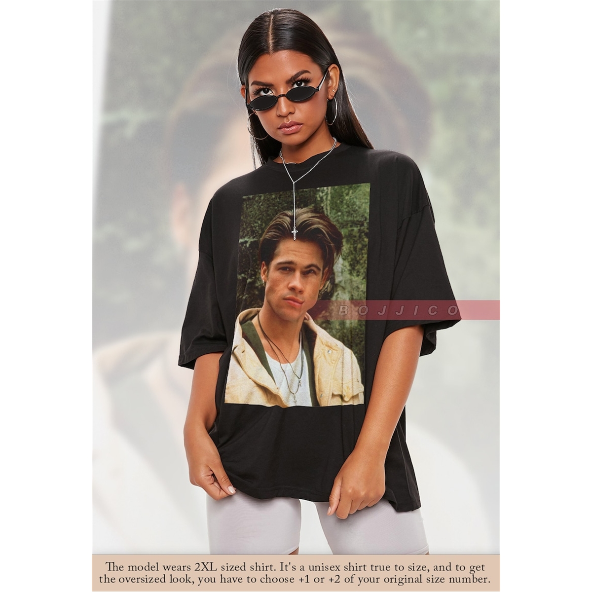 RETRO Photo of BRAD PITT 90s Vintage Homage Unisex T-shirt, | Inspire ...
