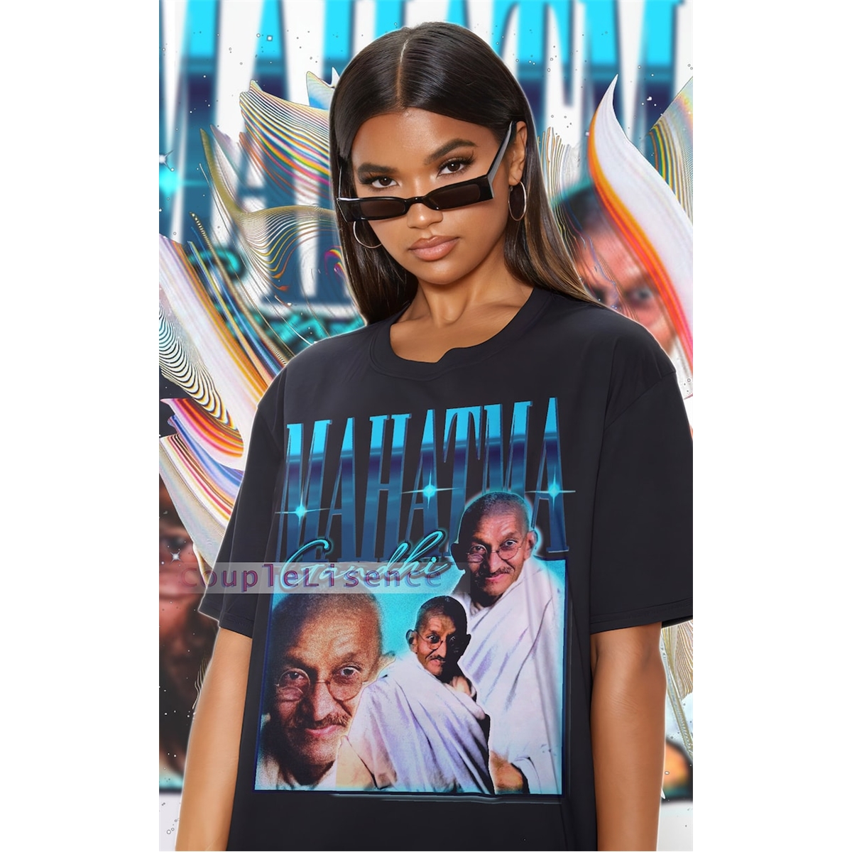 MAHATMA GANDHI Vintage Shirt | Mahatma Gandhi Homage Retro | | Inspire ...