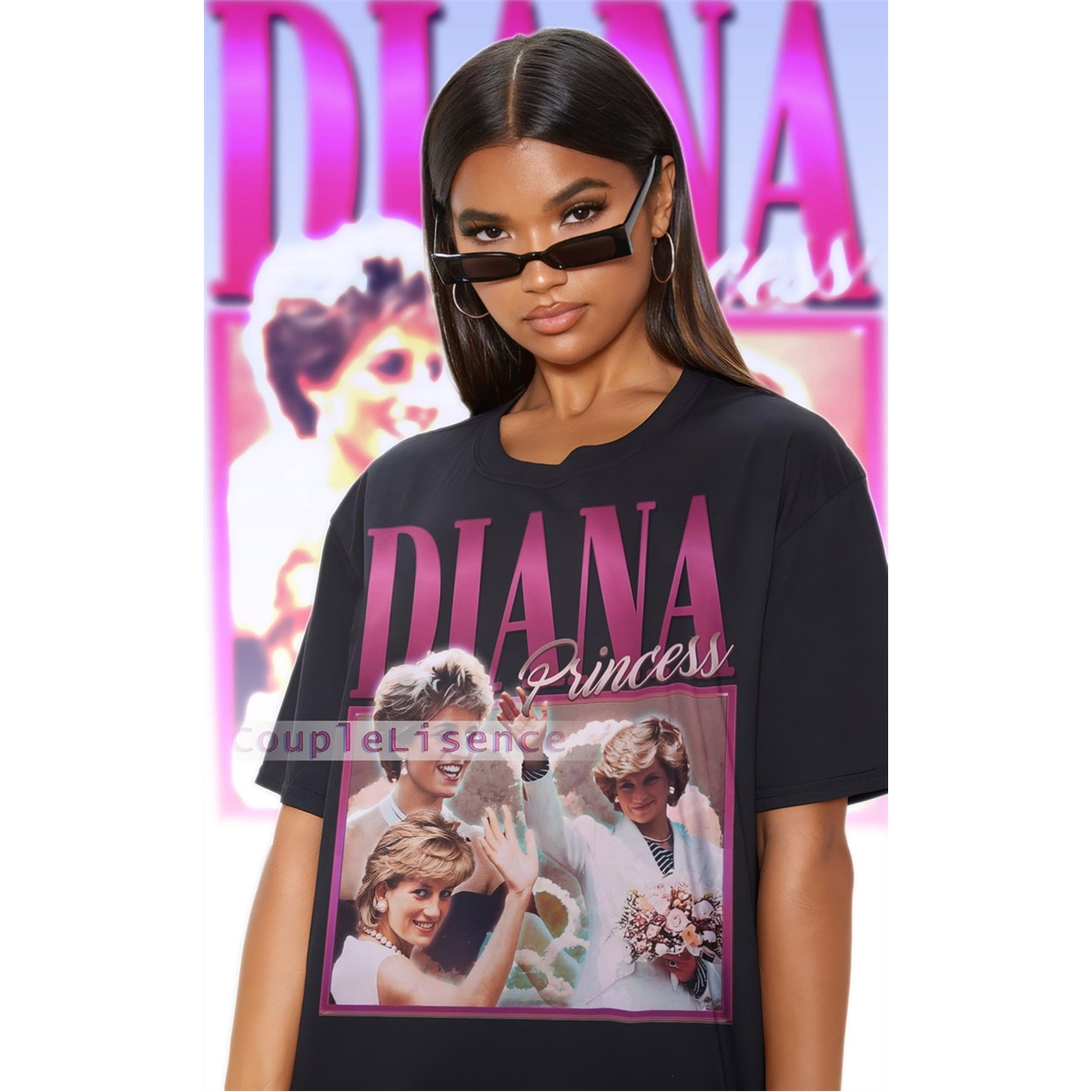 PRINCESS DIANA Vintage Shirt | Princess Diana Homage Fan Tee | Inspire ...