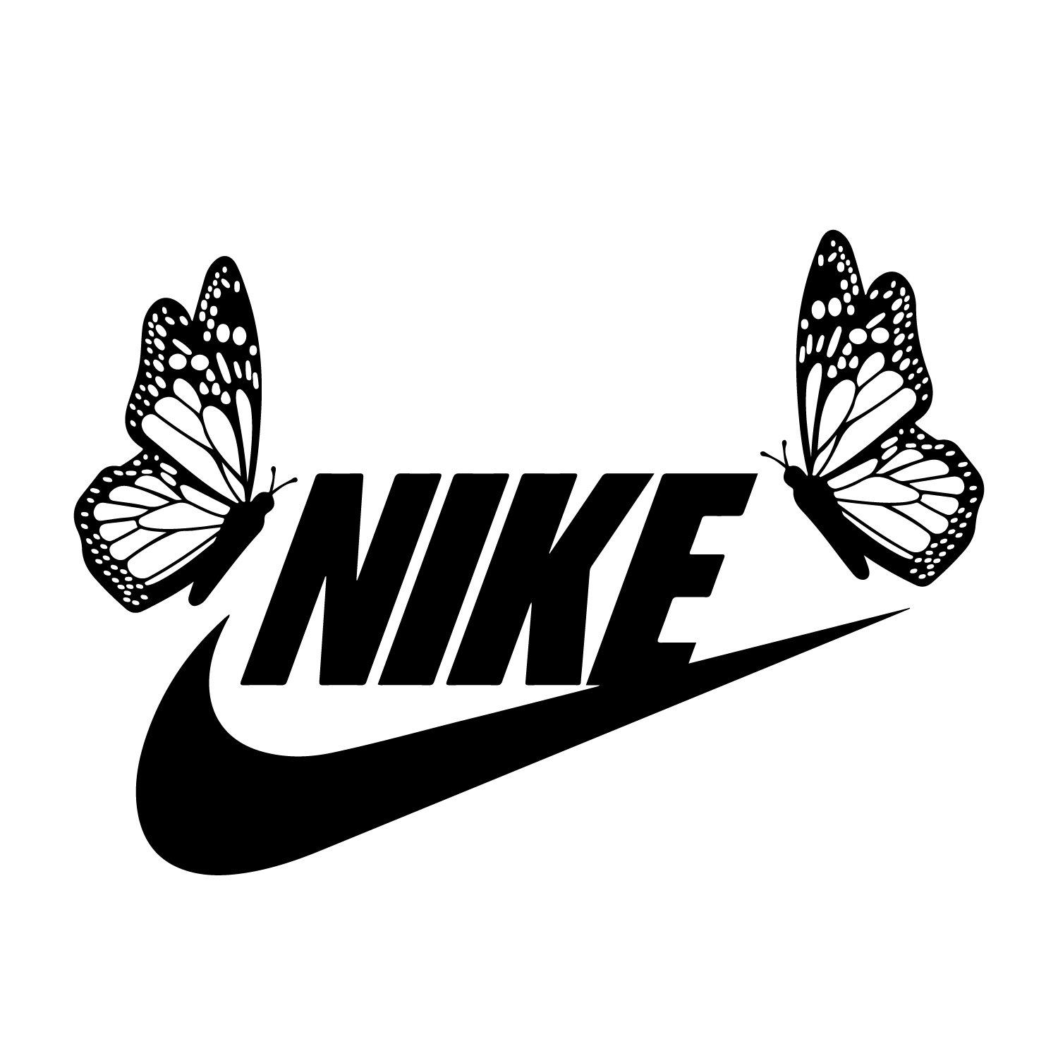Nike butterfly Svg, Fashion Brand Svg, Nike Logo SvgBrand Lo - Inspire ...