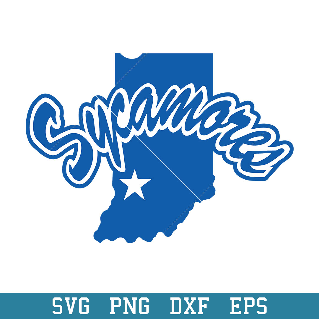 Indiana State Sycamores Logo Svg, Indiana State Sycamores Sv | Inspire ...